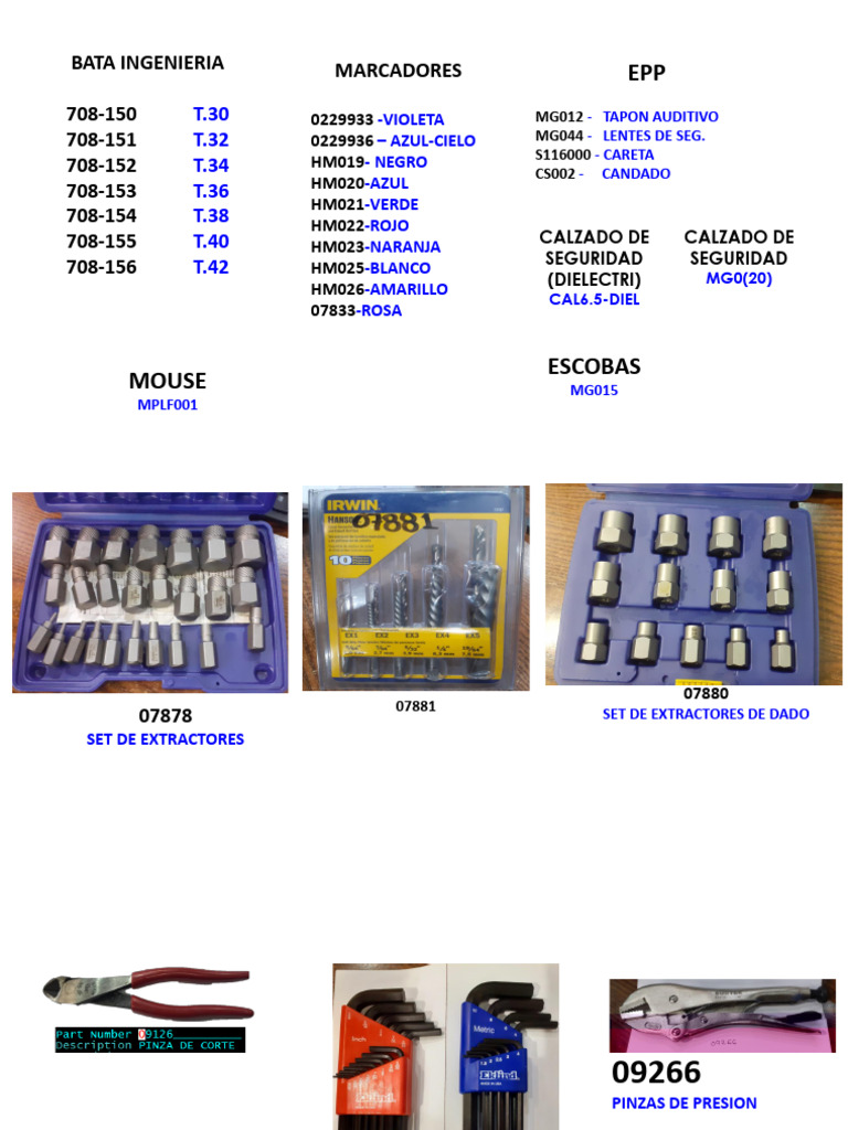 Catalogo de Herramientas para Tool Room | PDF | Artes Decorativas ...