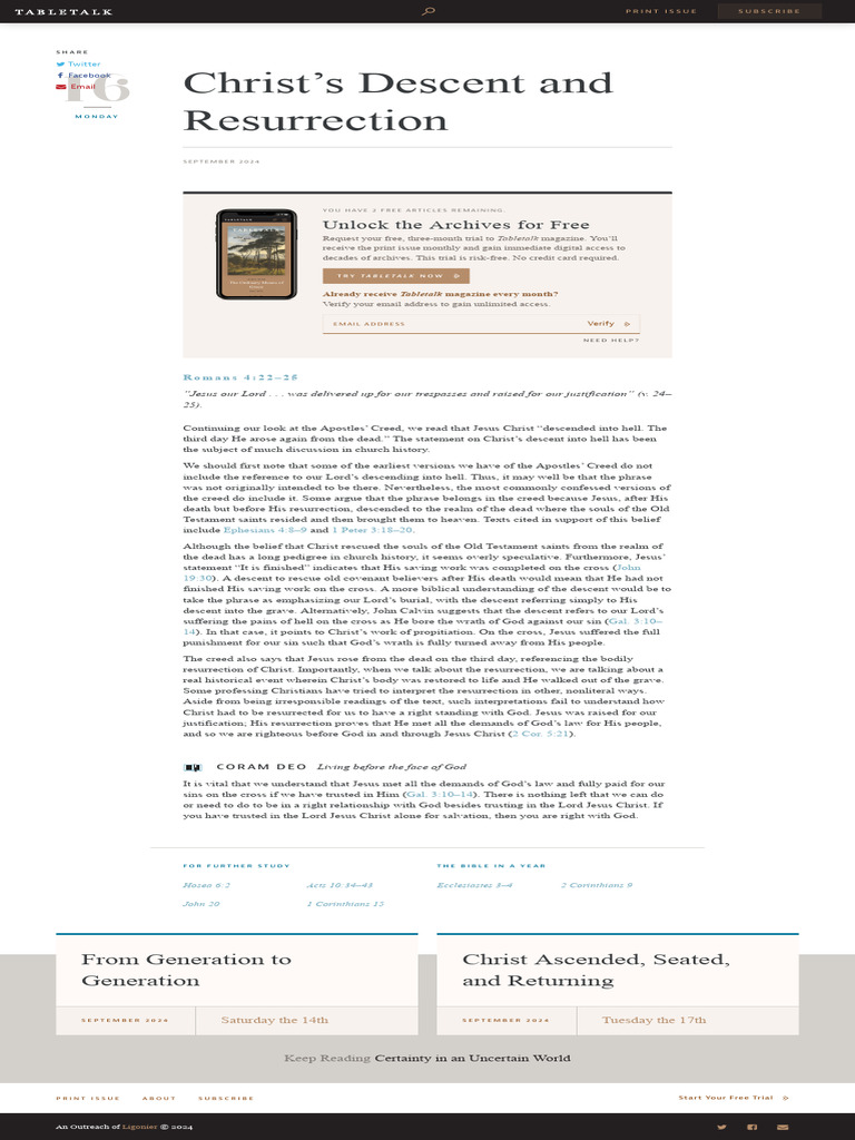 Christ's Descent and Resurrection | PDF | Resurrection Of Jesus | Jesus