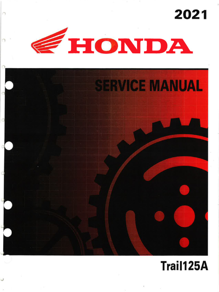 Trail 125A Service Manual | PDF