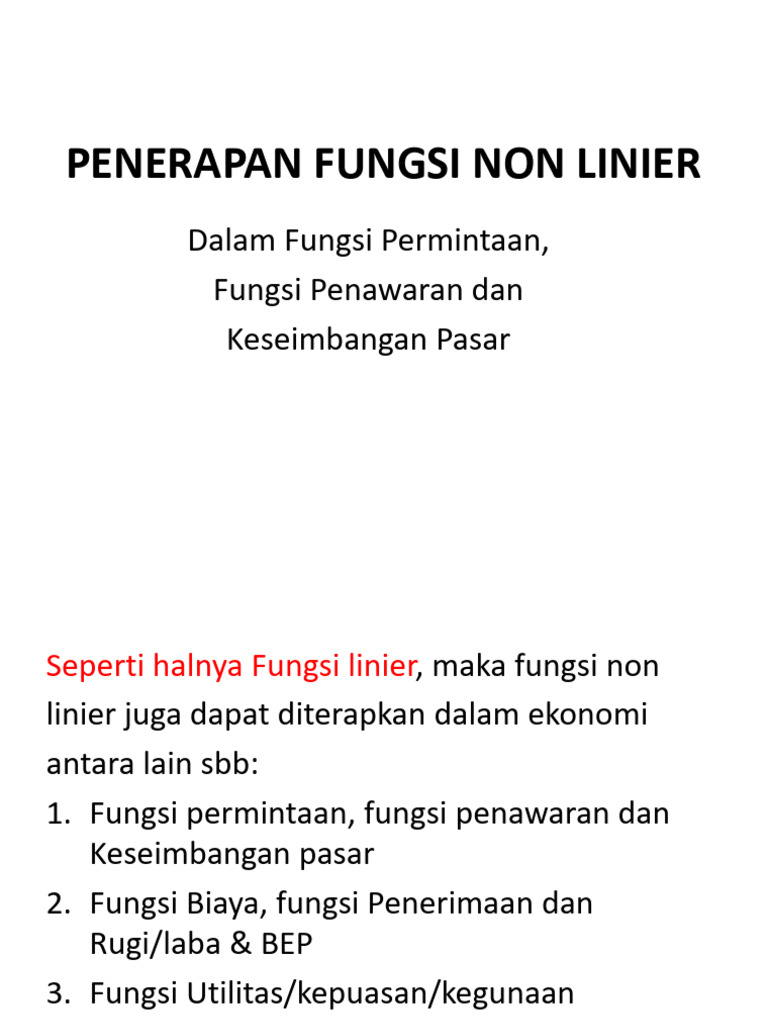 Penerapan FNL DLM FS Permint, Penaw & Kes Pasar | PDF