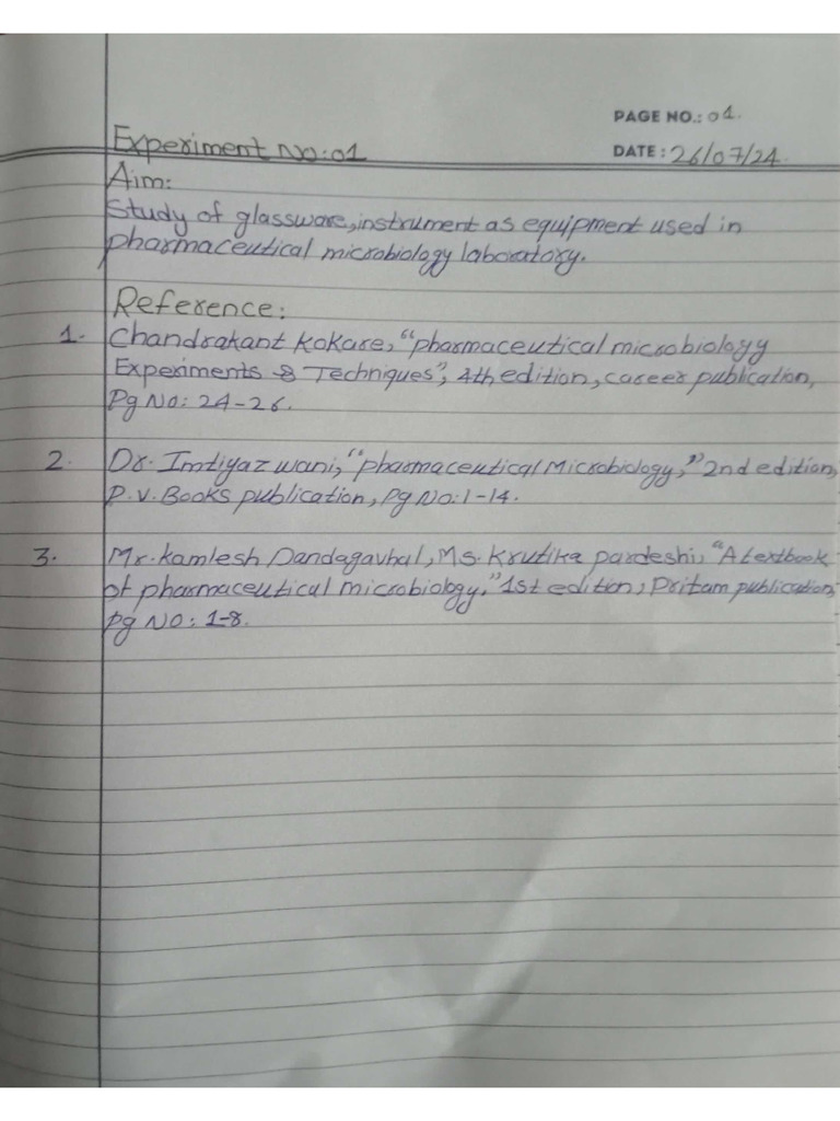 Microbiology Exp1,2 | PDF