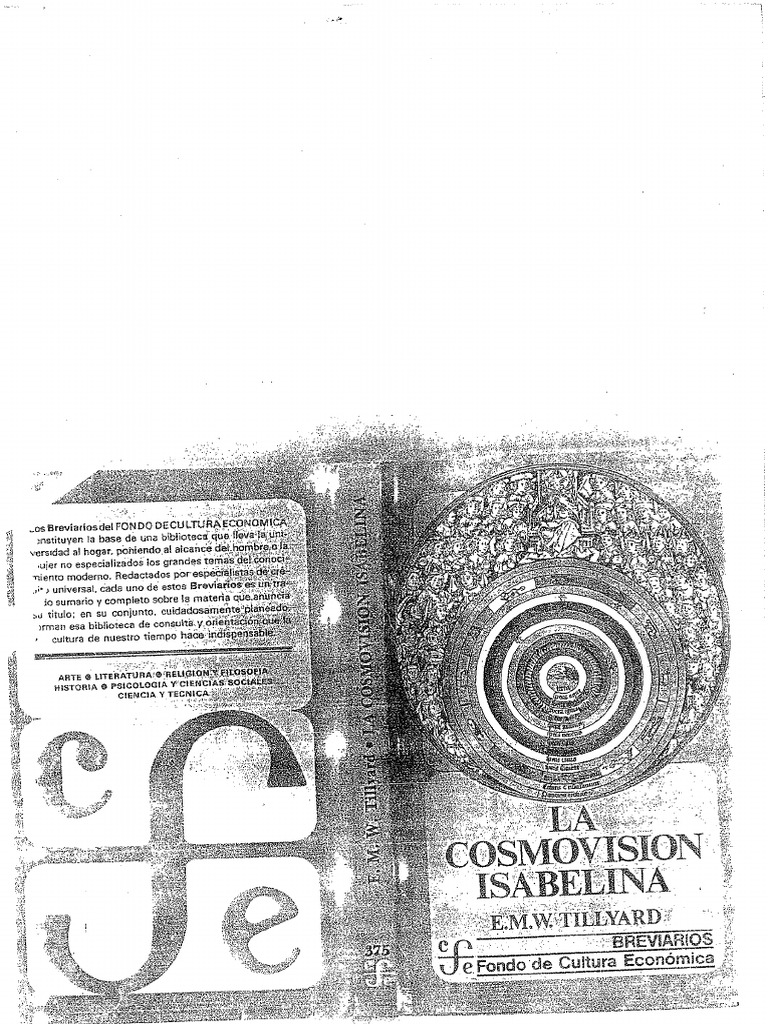 Tillyard La Cosmovision Isabelina PDF Free | PDF