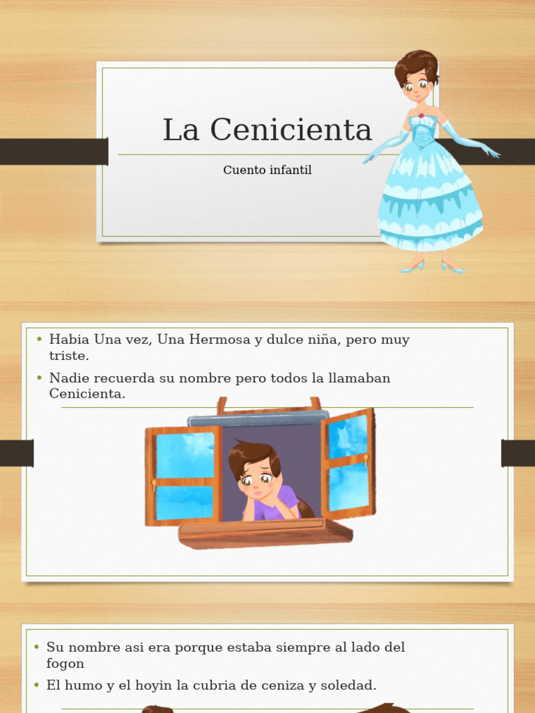 La Cenicienta Cuento Infantil | PDF