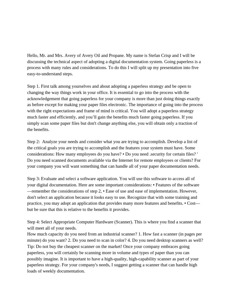 Final Presentation Script | PDF