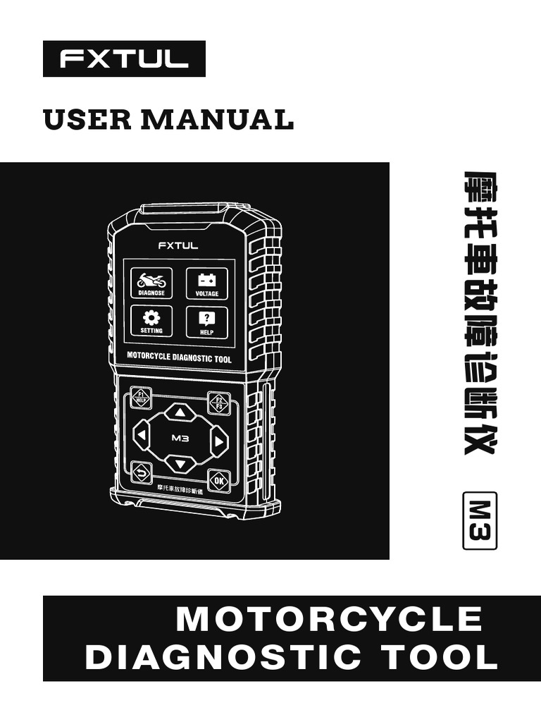 FXTUL M3 Motorcycle Diagnostic Tool Product Brochure | PDF