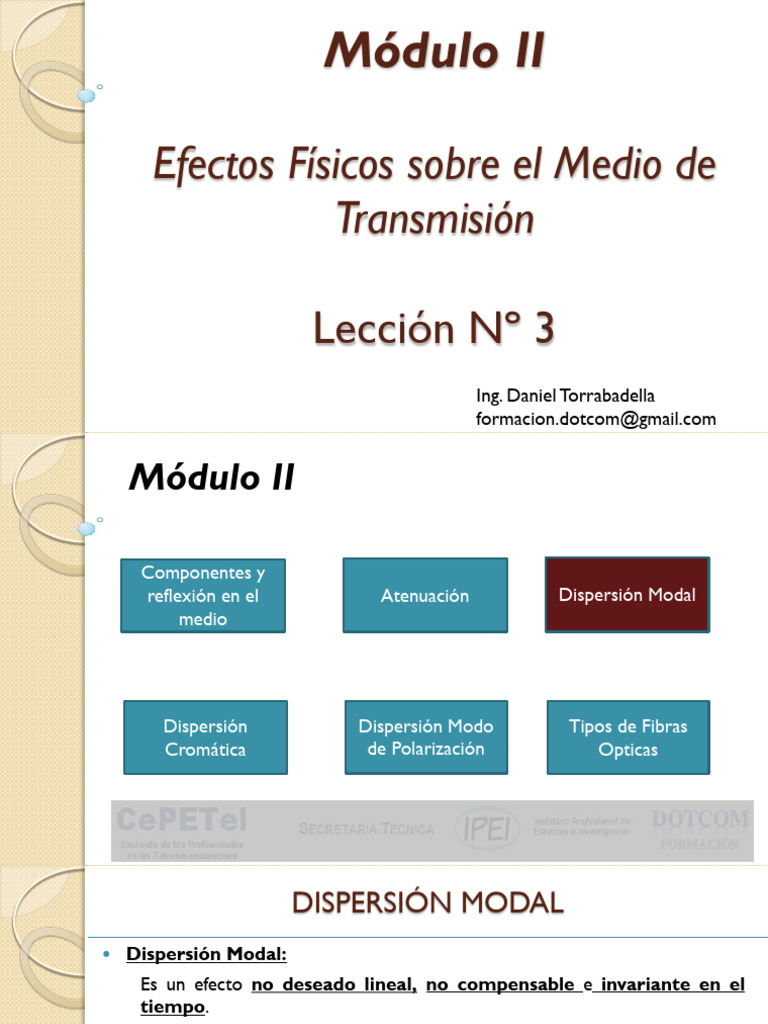 Módulo II Leccion No3 CEPETEL | PDF
