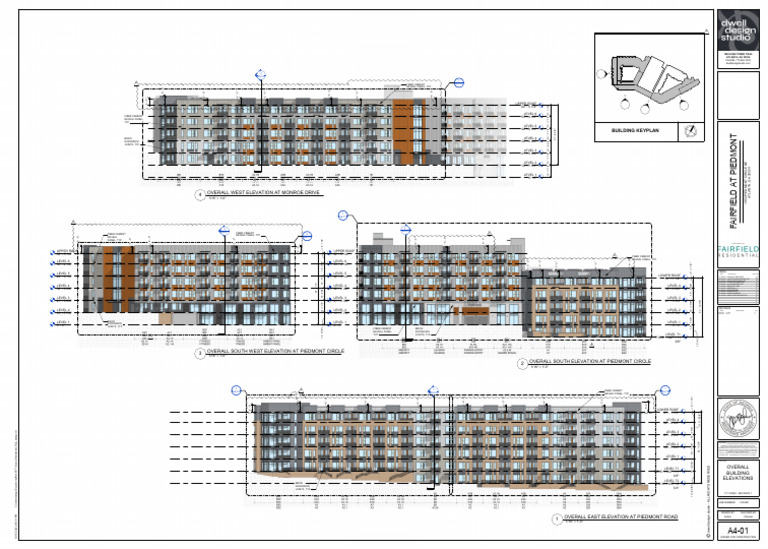 A4 01 Overall Building Elevations Rev.4 | PDF