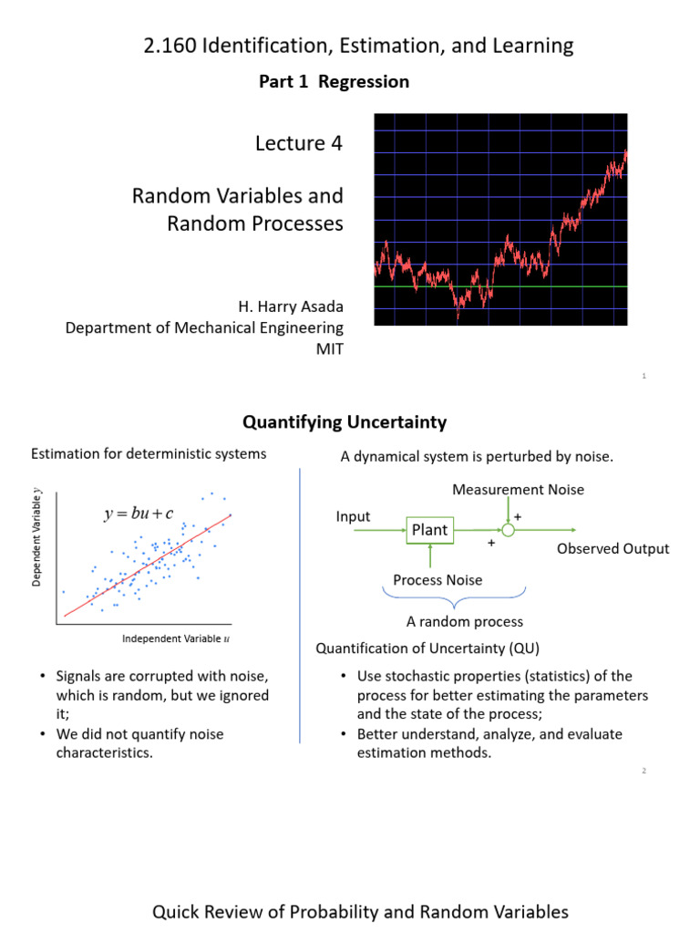 Lecture 4 RandomProcess | PDF