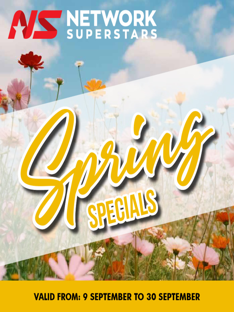 Spring Specials | PDF