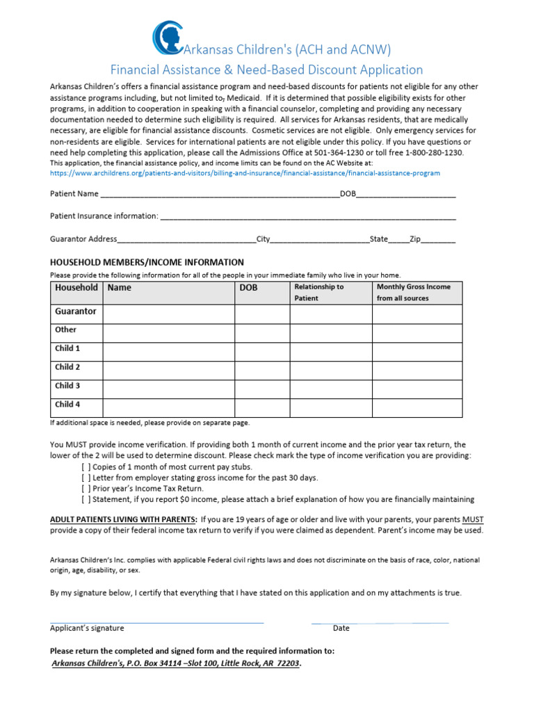 FAP Application English | PDF | Medicaid