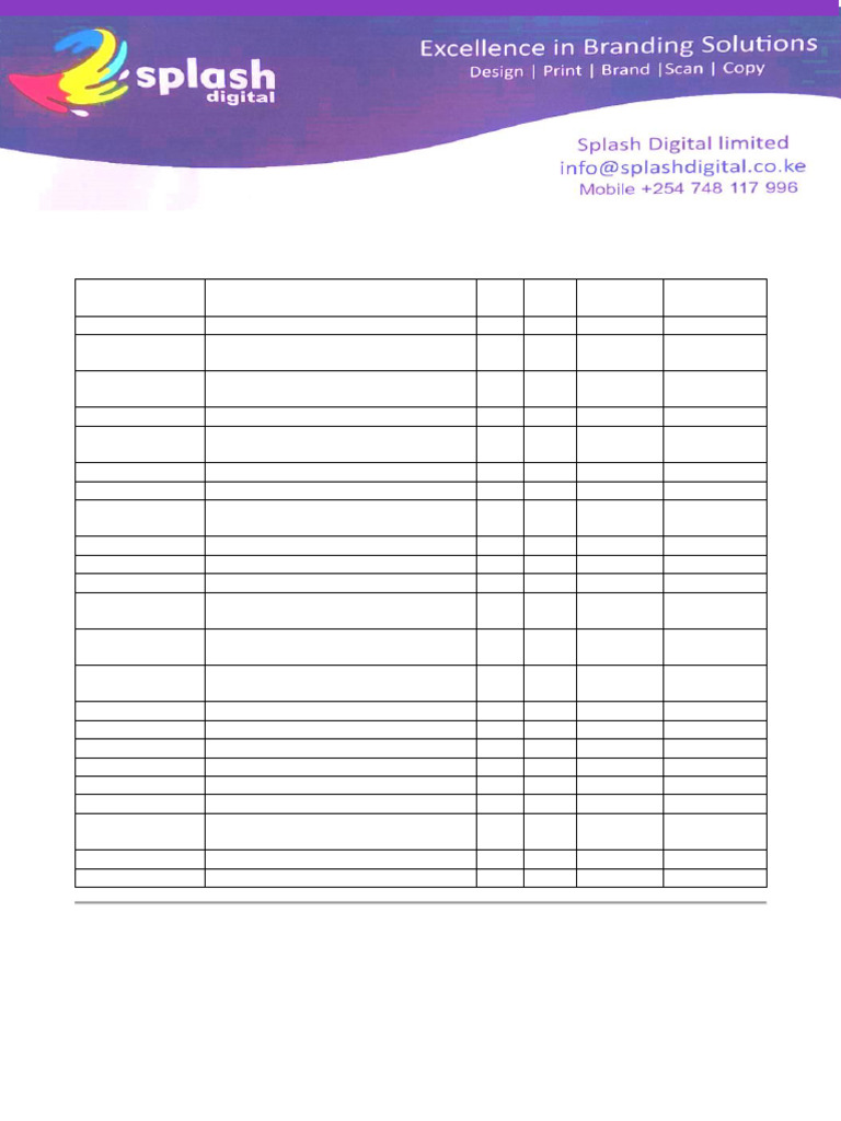 New Quotation Splash Digital | PDF | Structural Engineering | Technology & Engineering