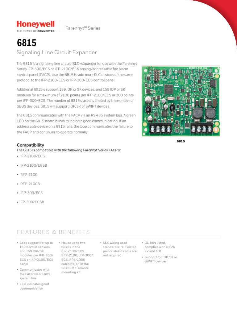 COTS1-2.1 hbt-fire-6815_Datasheet | PDF
