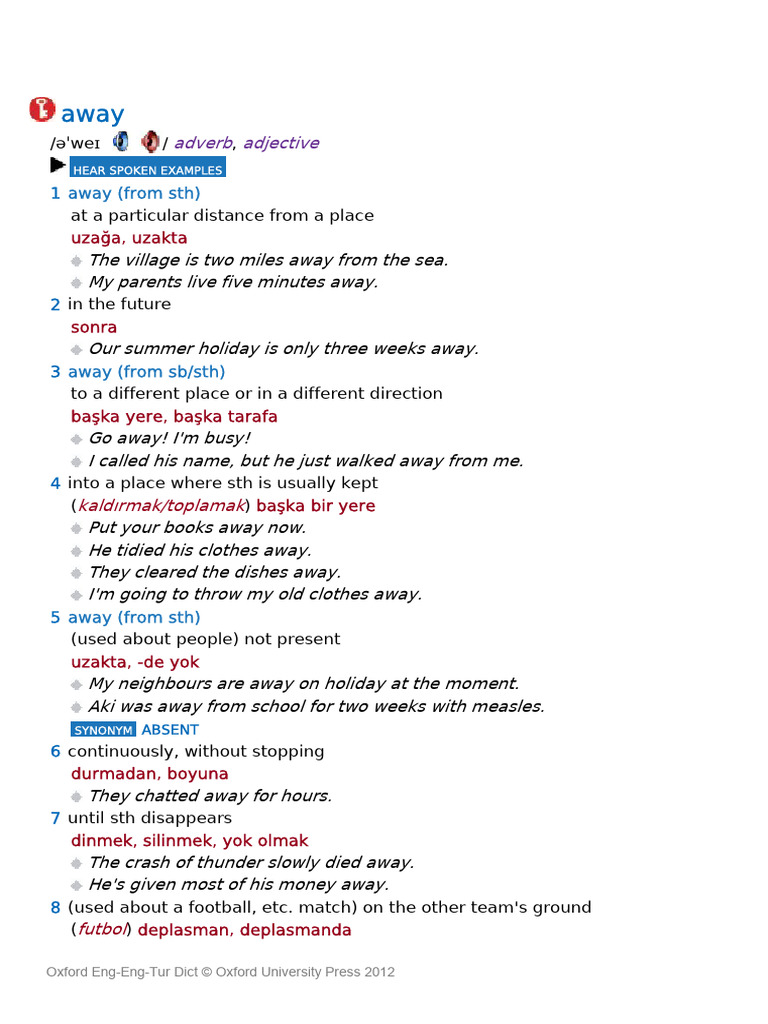 Away | PDF