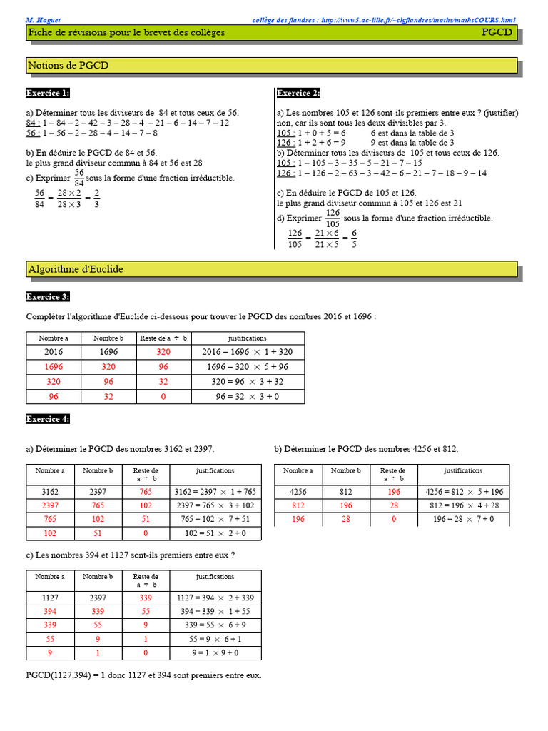 Cor RevBC PGCD | PDF