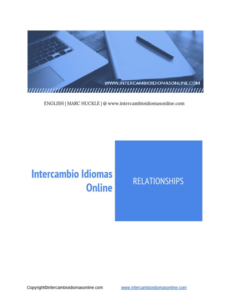 Relationships Vocab | PDF | Love | Grammar