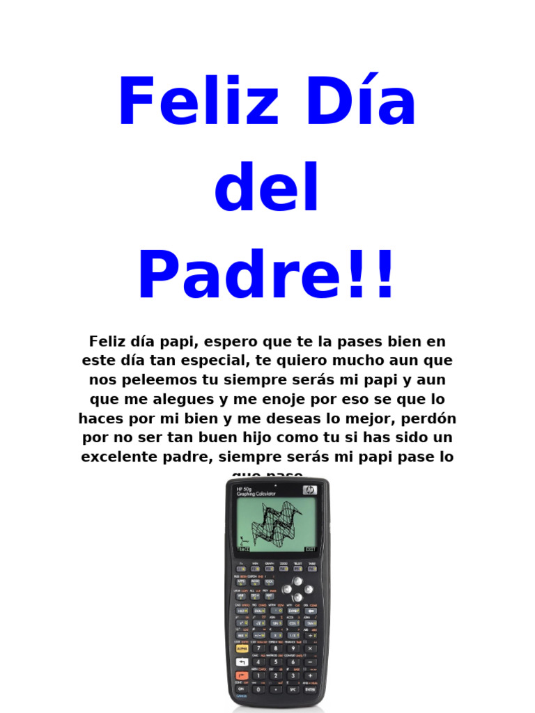Feliz Día Del Padre Pdf