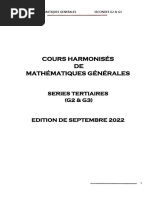 Programme Maths Au Lycée. (Congo-Brazza) | PDF | Function (Mathematics) | Mathematical Objects