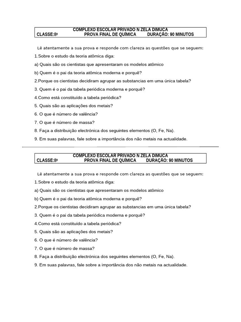 Química 8 Pdf