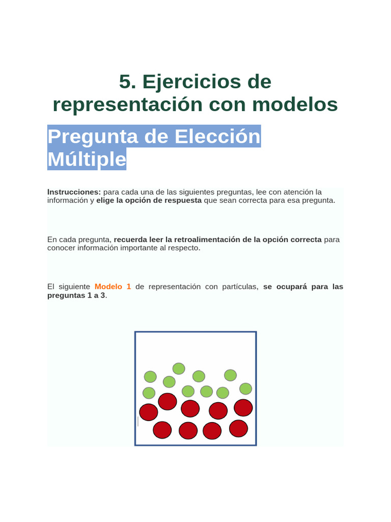 Modelo Corpuscular | PDF