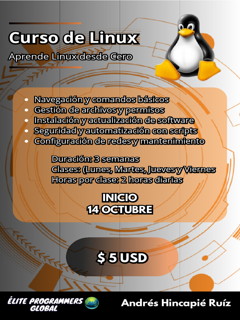 Guía Del Curso Linux | PDF