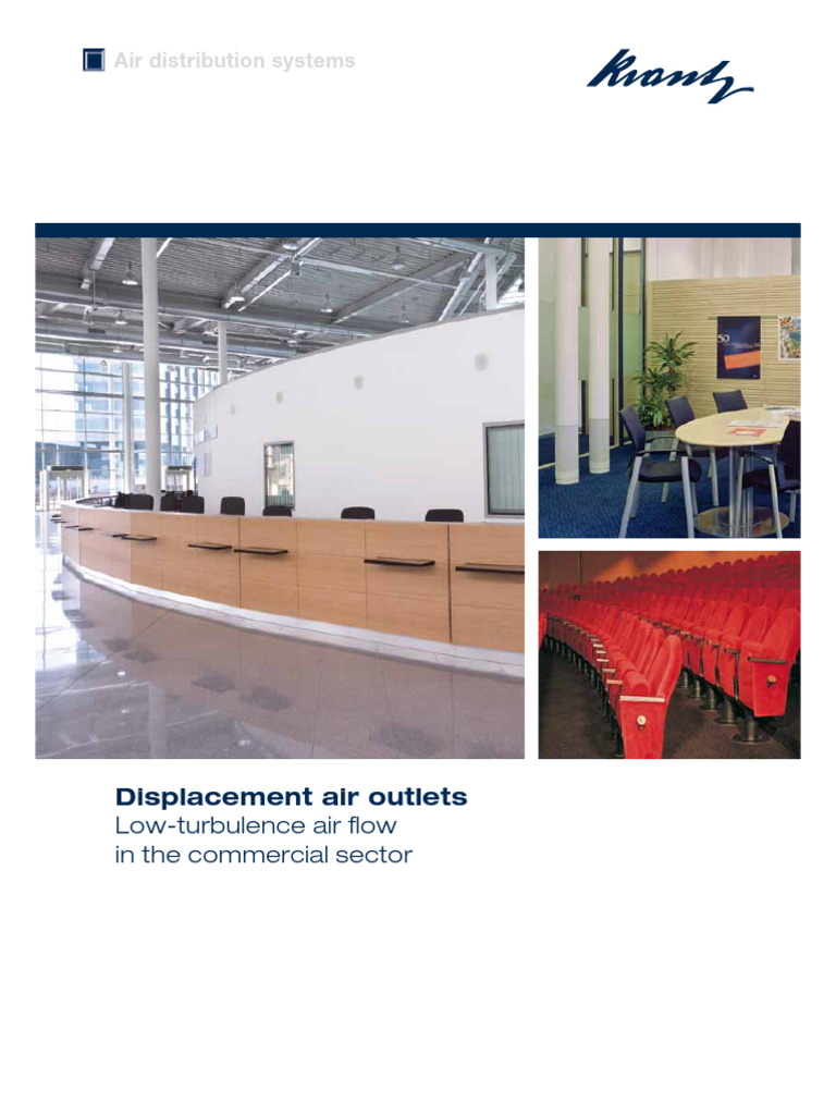 Displacement Air Outlets - Low-Turbulence Air Flow in The Commercial ...