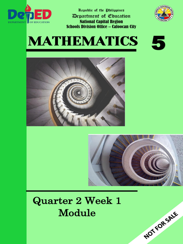 Math 5 Q2 Week 1 | PDF