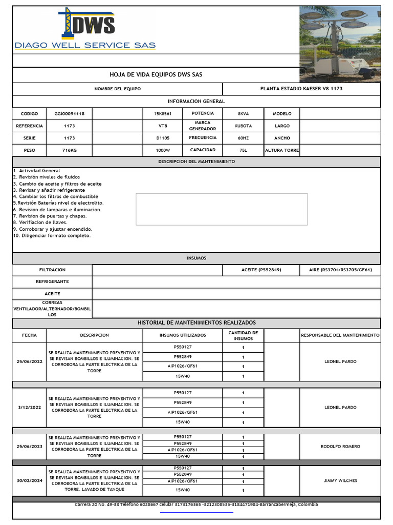 HM Planta Estadio Kaeser V8 1173 | PDF