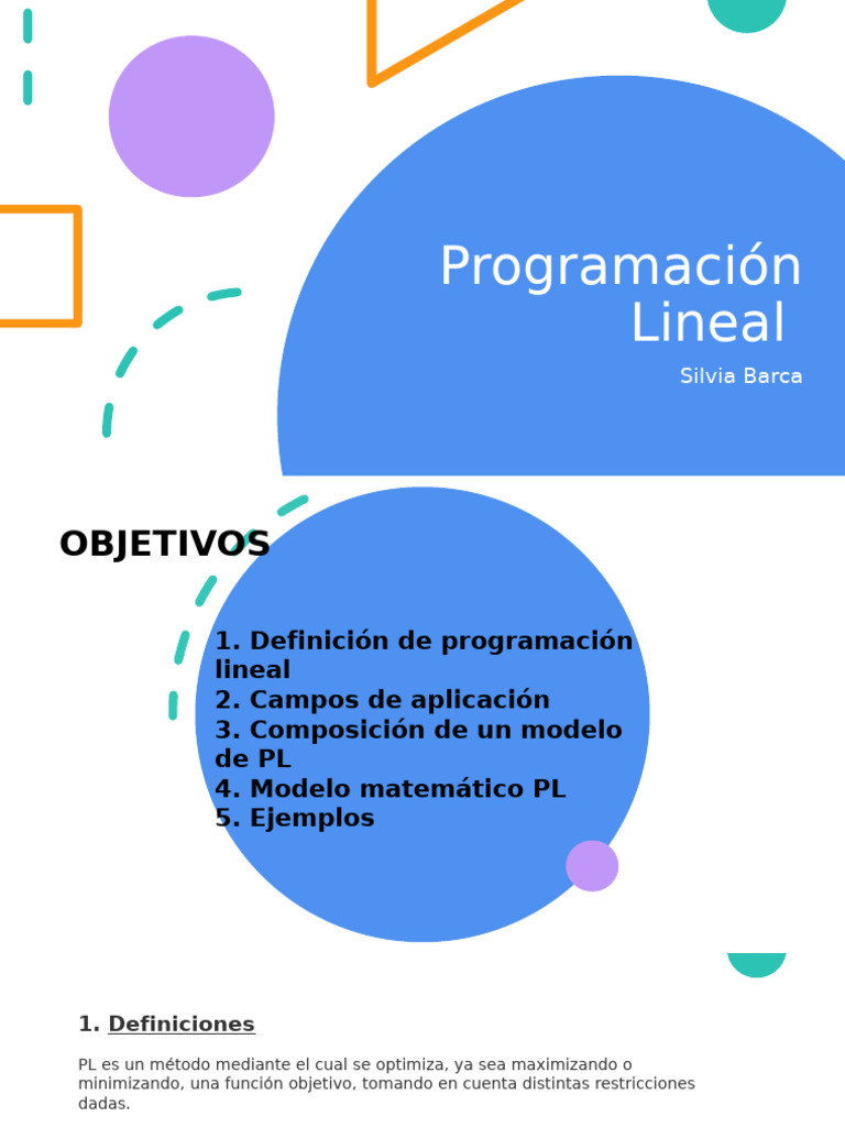 Tema 2 Programacion Lineal | PDF
