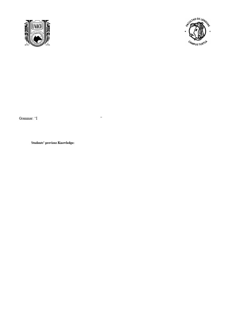Example of Lesson Plan 1 | PDF
