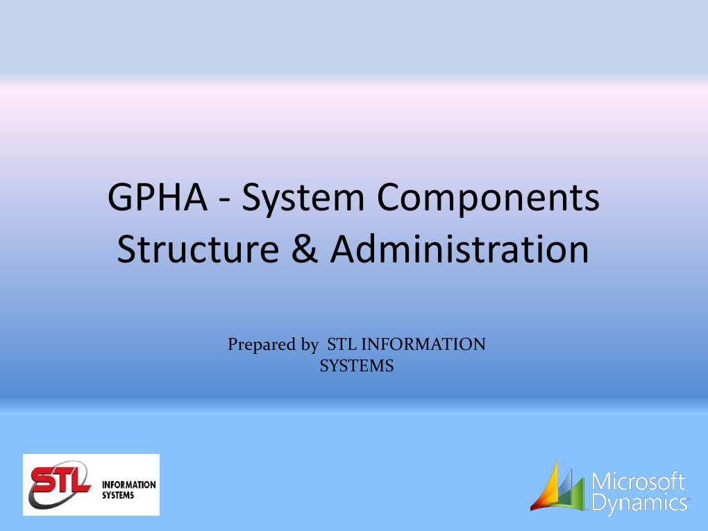 GPHA-System Components Structure & Administration | PDF | Remote ...