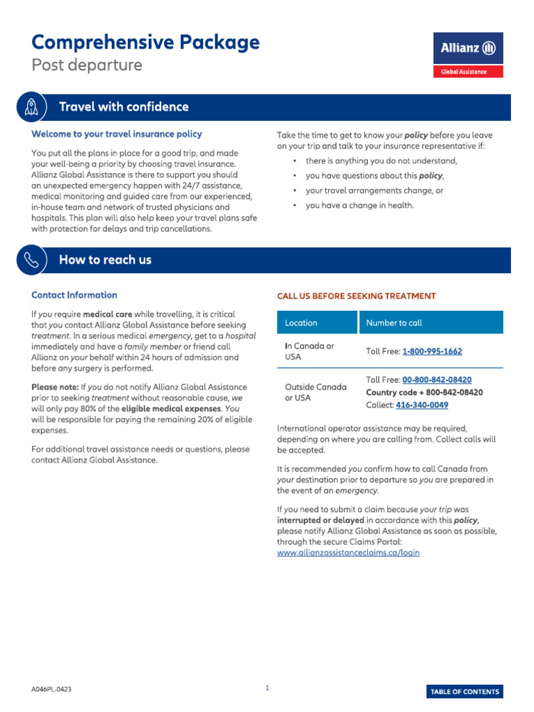 Comprehensive Policy | PDF