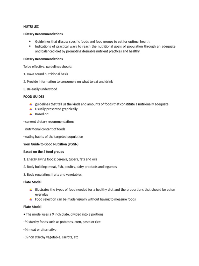 Nutri Lec and Lab | PDF