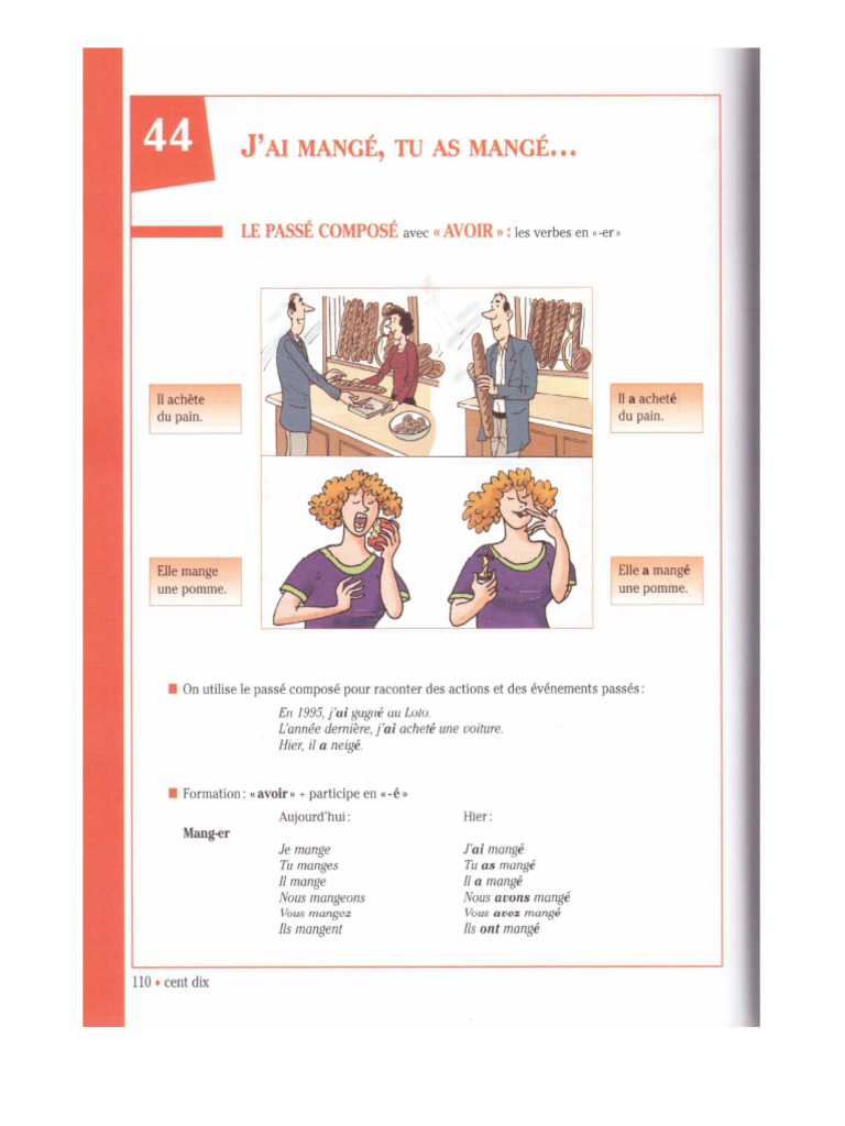 Passé Composé - Activités | PDF