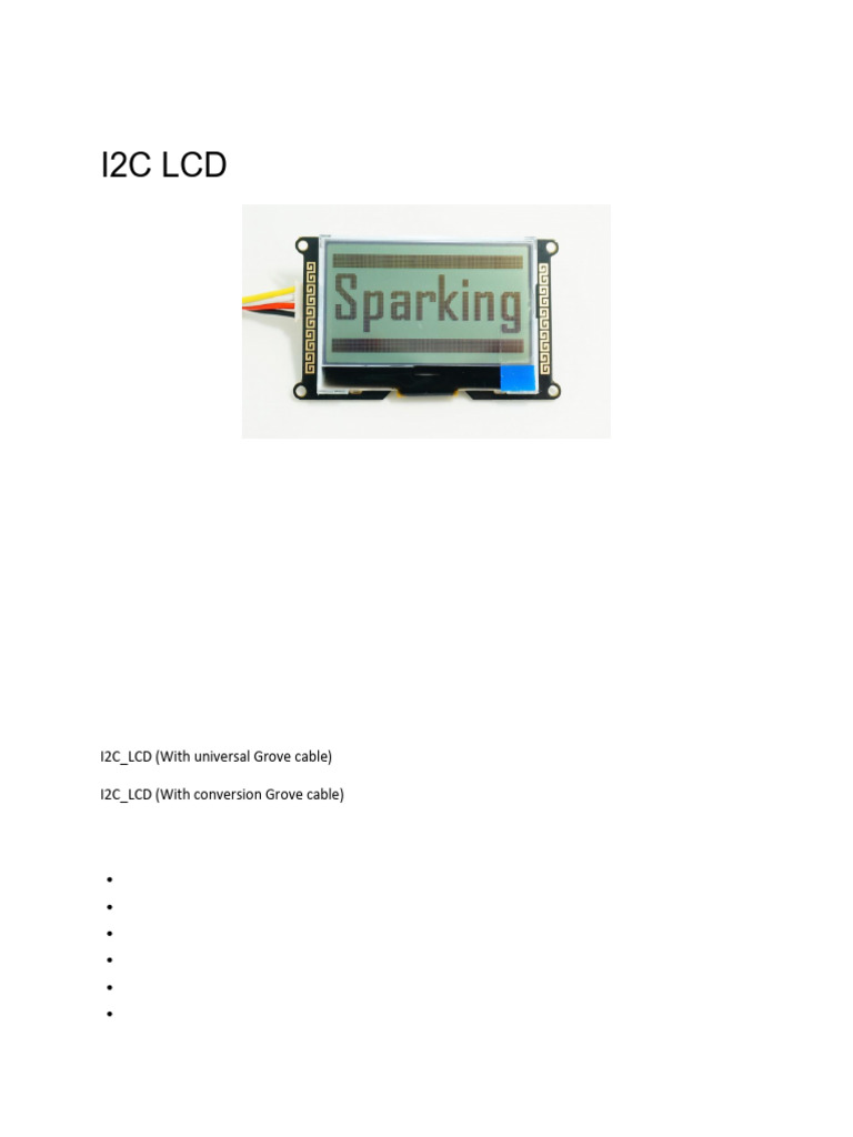 I2c Lcd Web Pdf 9093