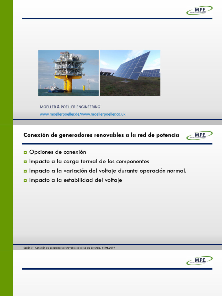 P3 GridConnectionOfRE | PDF | Wind Farm | Science & Mathematics