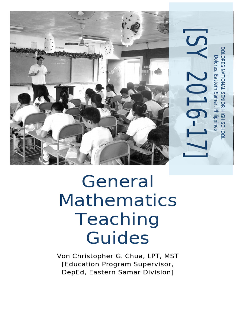 General Mathematics Teaching Guides | PDF