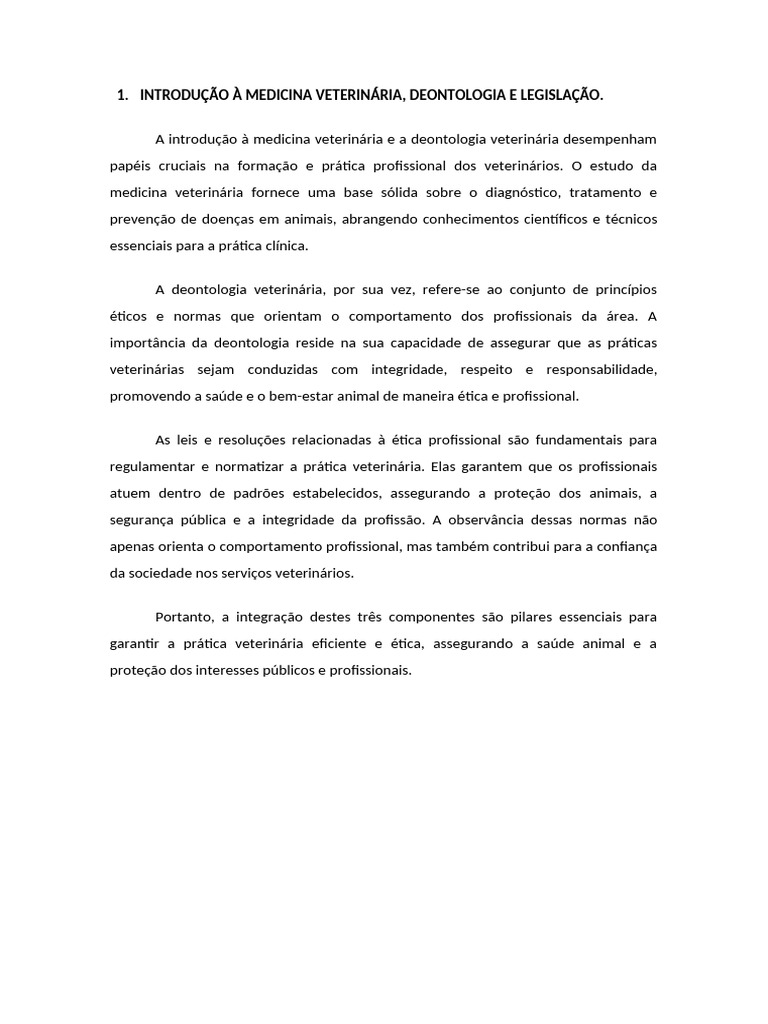 EBOOK INTRODUÇÃO À MEDICINA VETERINÁRIA | PDF EBOOK INTRODUÇÃO À MEDICINA VETERINÁRIA | PDF