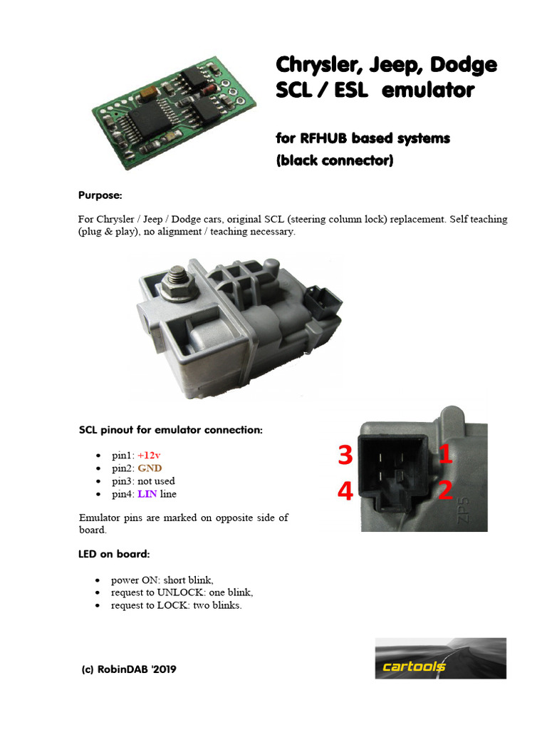 Chrysler RFhub SCL en | PDF