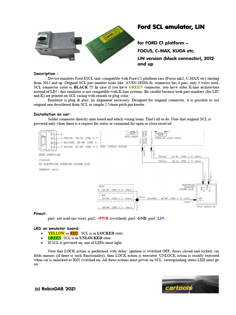 FORD FOCUS SCL LIN en | PDF