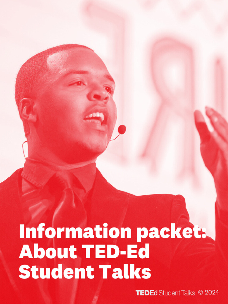 About TED-Ed Student Talks + Preview - 2024 | PDF