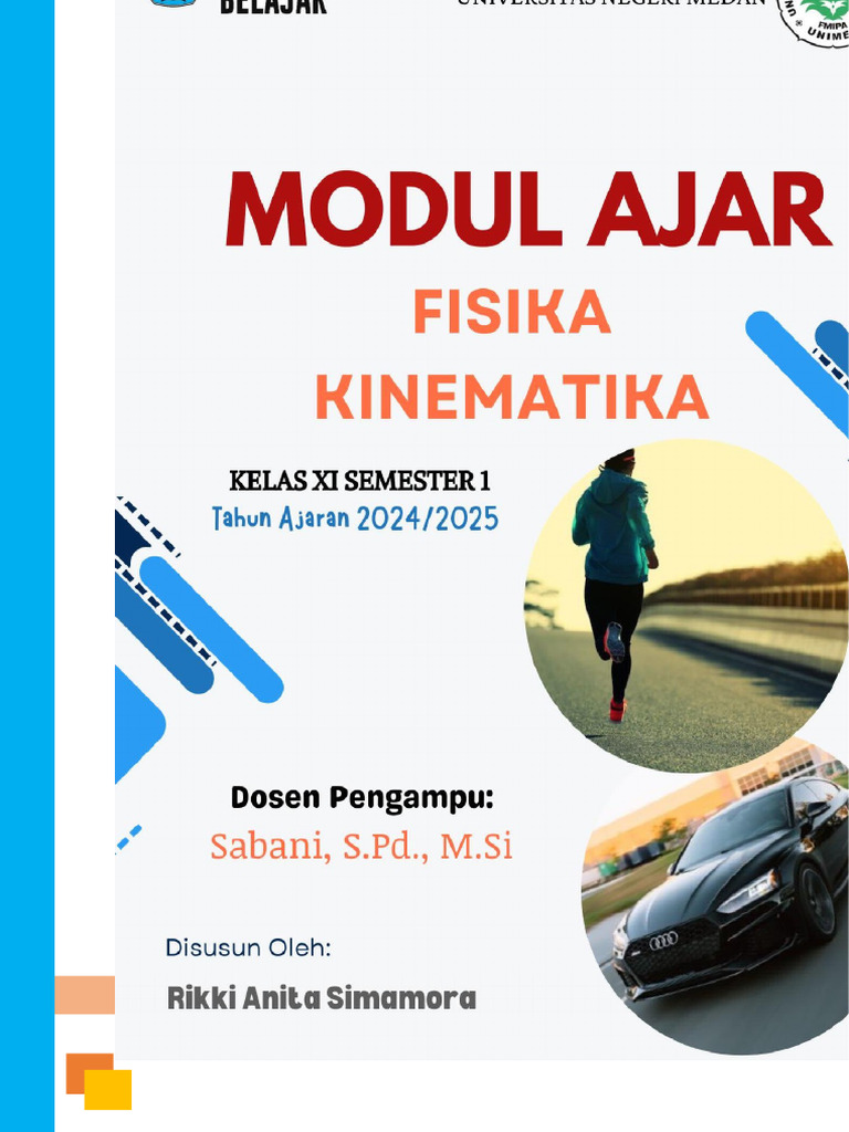 Modul Kinematika Gerak | PDF