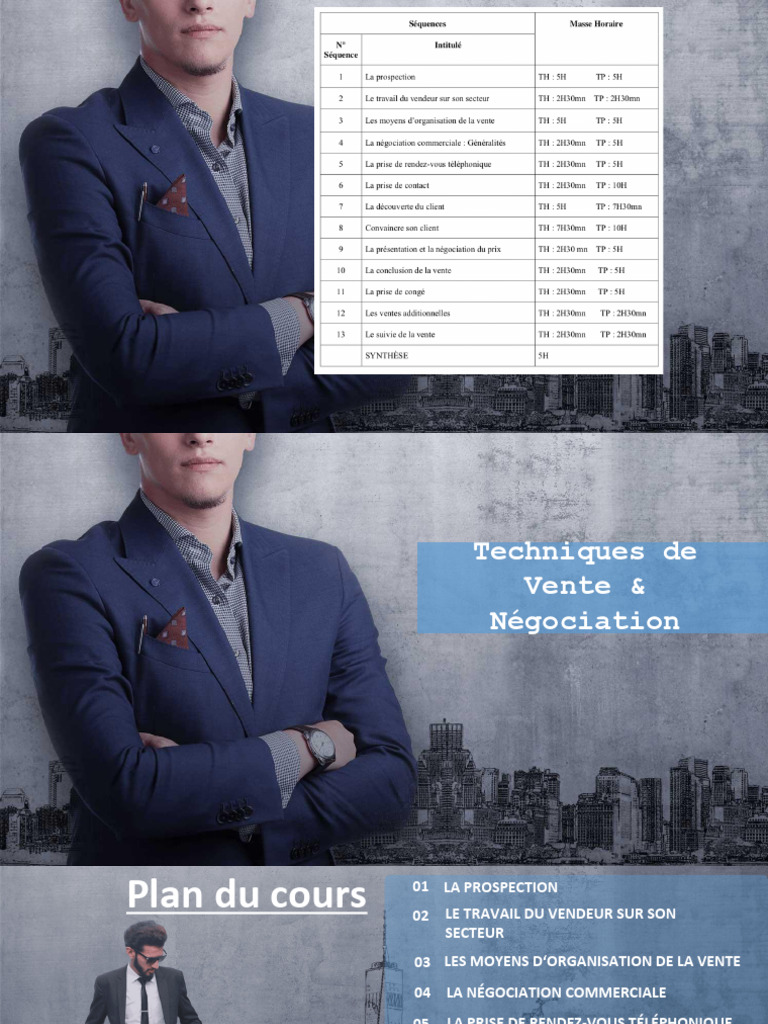 Cours Techniques de Vente | PDF