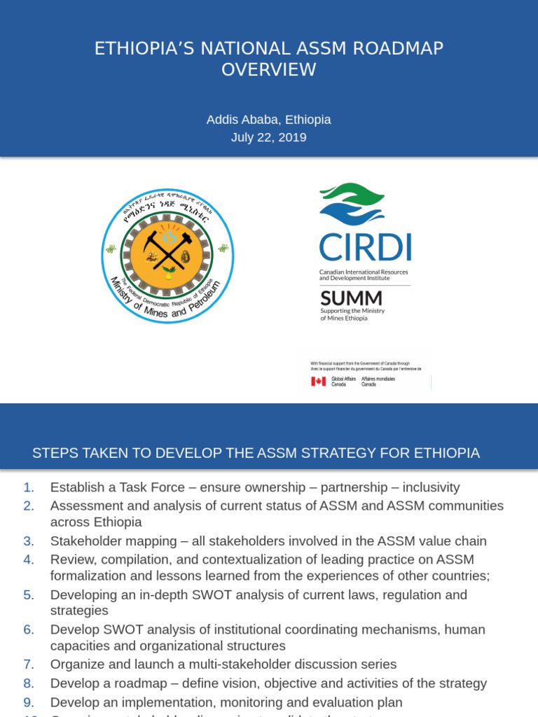 Presentation On ASSM Roadmap - Outcomes | PDF