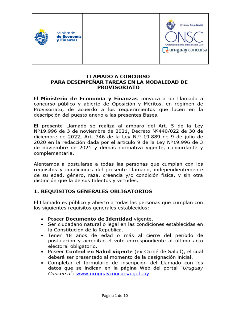 Bases - y - Perfil - OyM-sin - Psico 2 | PDF