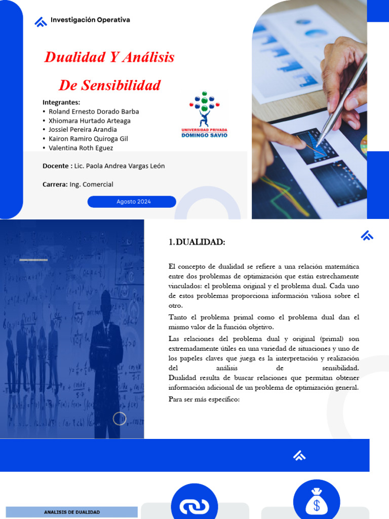 Dualidad y Analisis de Sensibilidad | PDF
