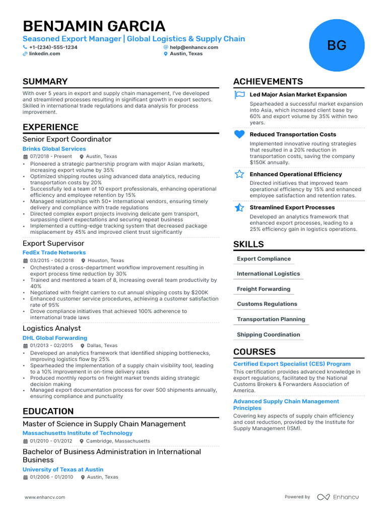 Benjamin Garcia Resume | PDF | Supply Chain Management | Business Benjamin Garcia Resume | PDF | Supply Chain Management | Business