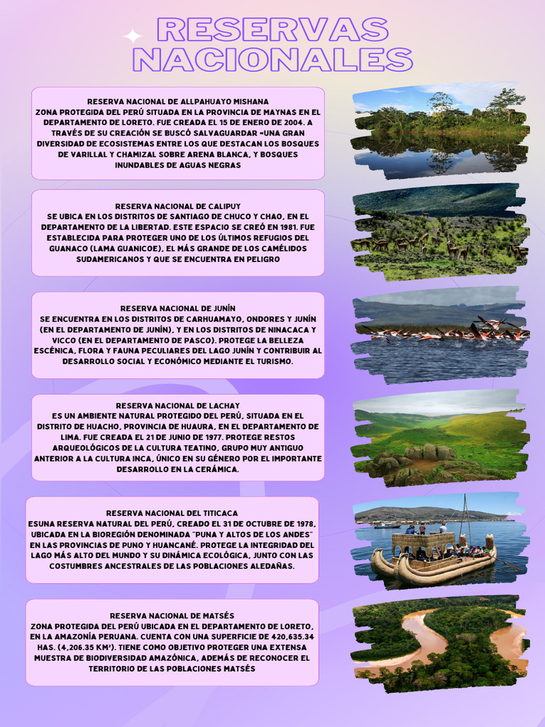 Reservas Nacionales - 20240414 - 222805 - 0000 | PDF | Entorno natural ...