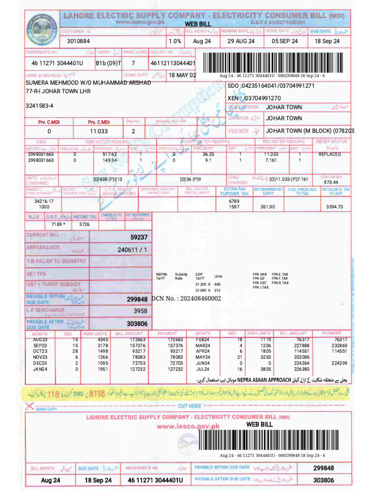 September Bill 77 RQ | PDF