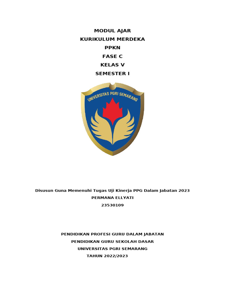 Modul Ajar Ukin | PDF Modul Ajar Ukin | PDF