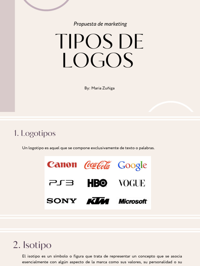 tipos de logos | PDF